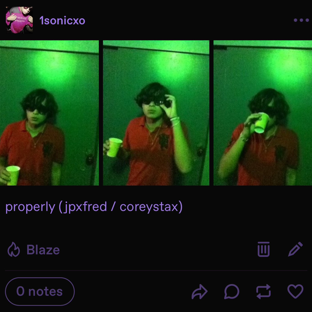 Stream properly (jpxfred / coreystax) by sonicxo | Listen online for ...