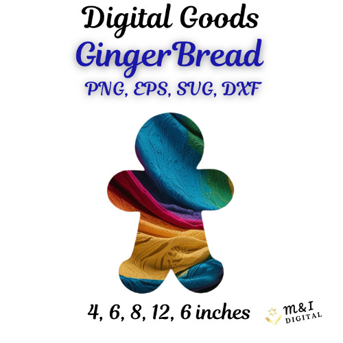 Stream episode Gingerbread PNG, EPS, SVG, DXF & LGBT design #2 by ...