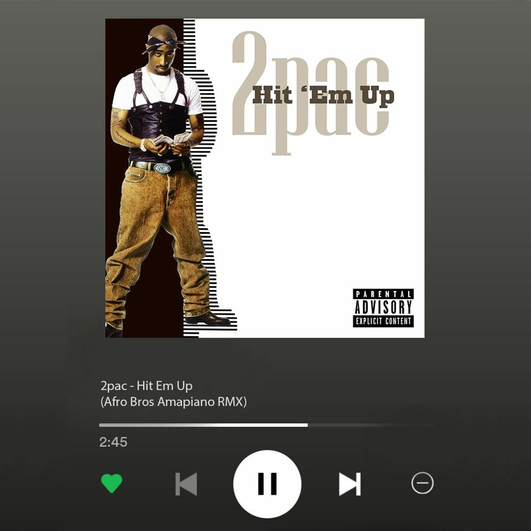 Stream 2 Pac - Hit Em Up (Afro Bros Amapiano Edit) by Afro Bros ...