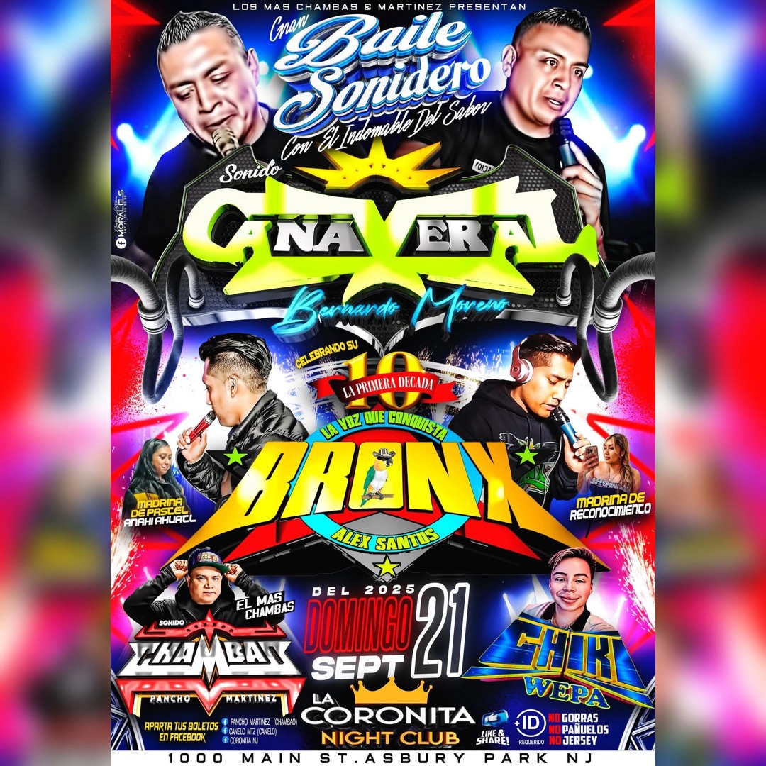 Stream La Nueva Cumbia Patricia 2025 Estrellas De La Kumbia Sonido Cañaveral En Vivo by DJ Danny ...