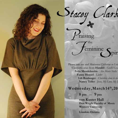 Stream Stacey Clark, Soprano | Listen to Praising the Feminine Spirit ...