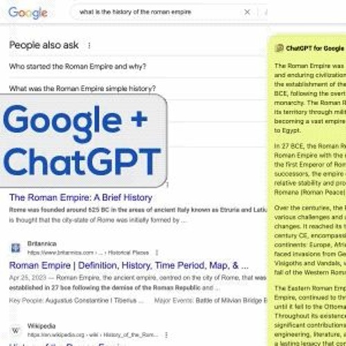 Stream episode ChatGPT for Google Search by cloudHQ podcast | Listen online for free on SoundCloud