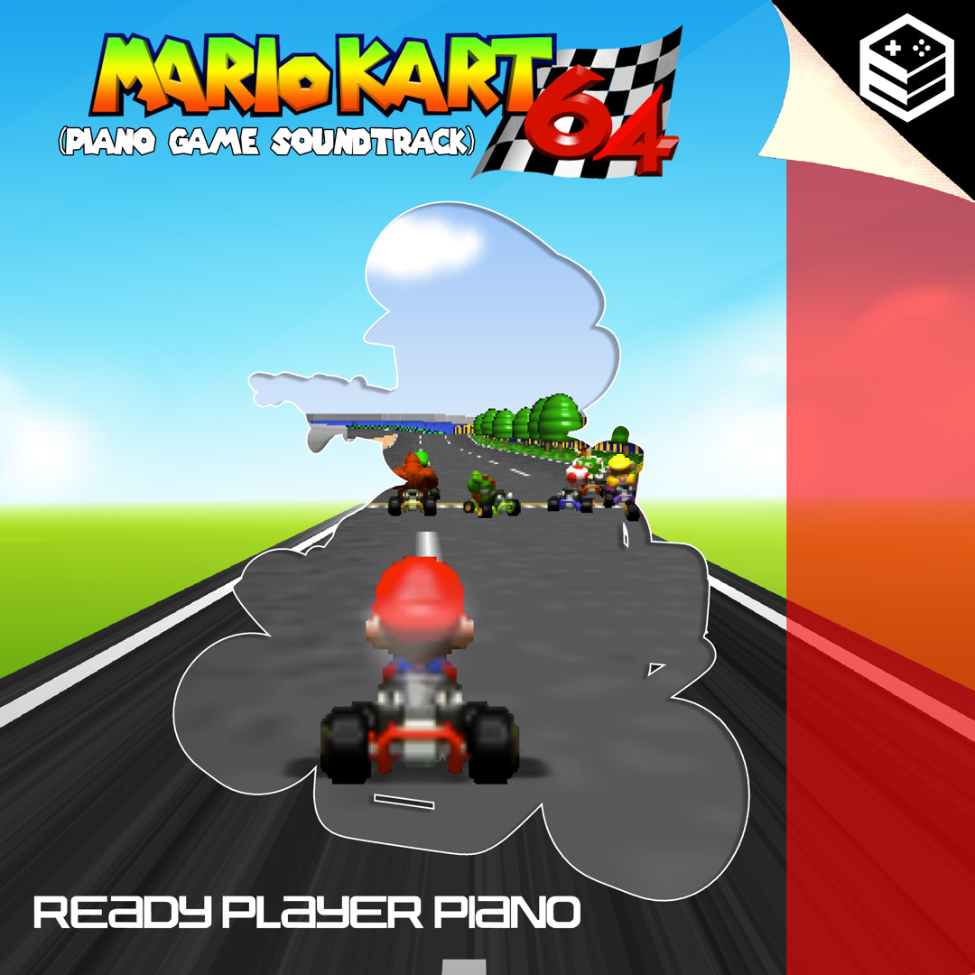 Listen to Mario Raceway by Ready Player Piano in Mario Kart 64 (Piano ...