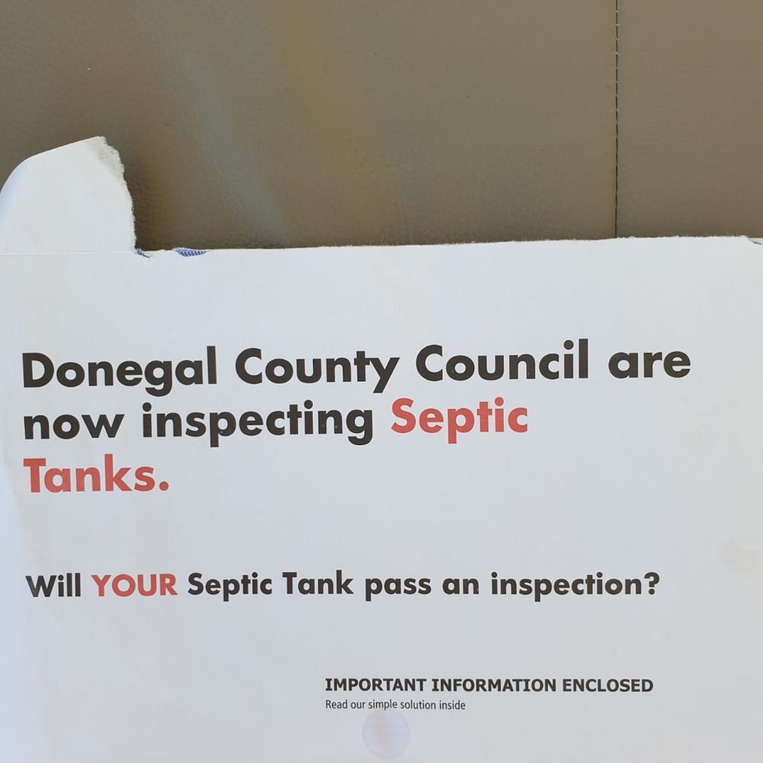 Stream Donegal residents concerned after receiving septic tank ...
