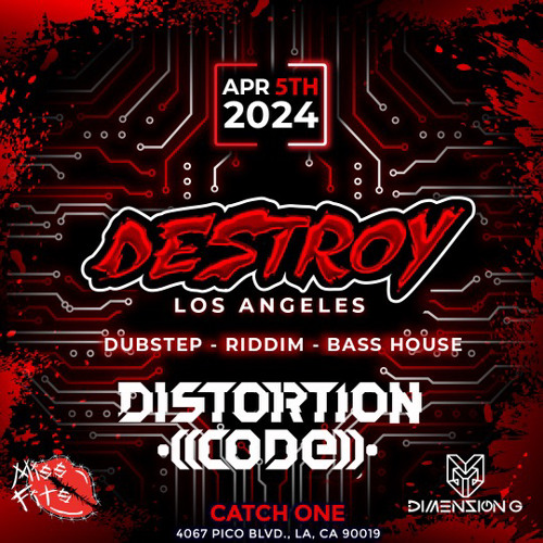 Stream DESTROY LA 2024 - Distortion Code Set by Distortion Code Music | Listen online for free ...