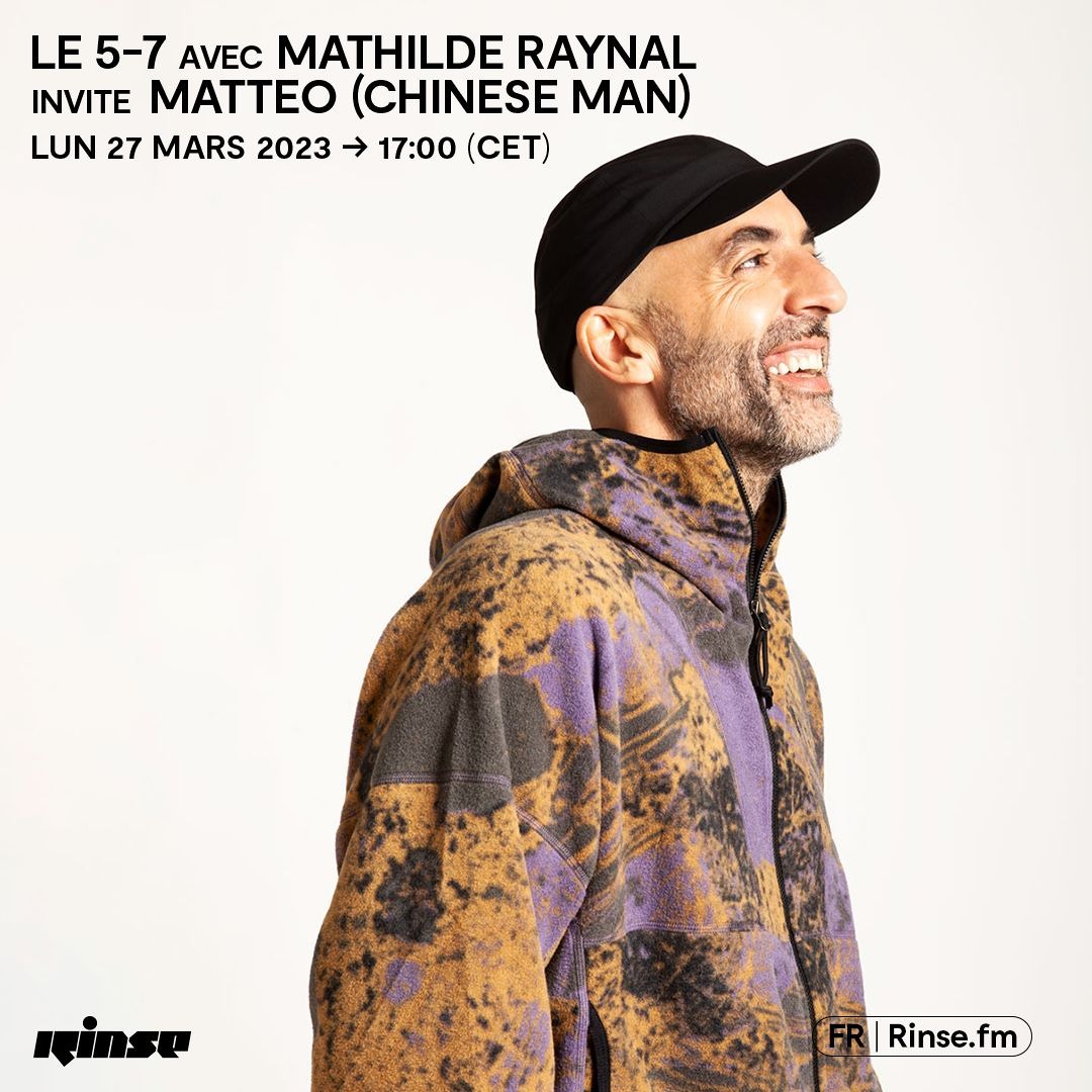 Stream Le 5-7 avec Mathilde Raynal invite Matteo (Chinese Man) - 27 ...