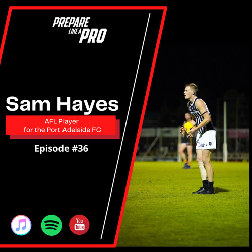 Stream episode #36 - Sam Hayes AFL Ruckman for the Port Adelaide FC by ...