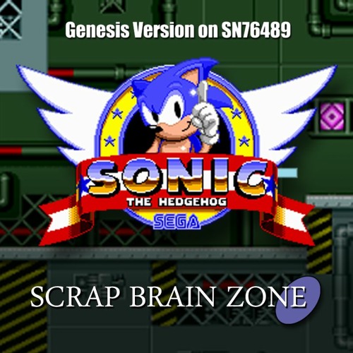 Stream Sonic The Hedgehog (SMD) - Scrap Brain Zone (Master System Cover ...