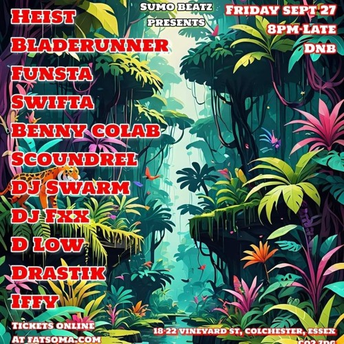 Stream DJ SWARM - Sumo Beatz - Sept 2024 - Colchester by swarmdjswarm ...