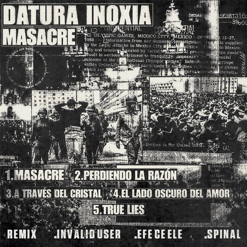 Stream 𝖔𝖋 𝖉𝖔𝖑𝖑𝖘 𝖆𝖓𝖉 𝖒𝖚𝖗𝖉𝖊𝖗 | Listen to [ODM020] Datura Inoxia - Masacre ...