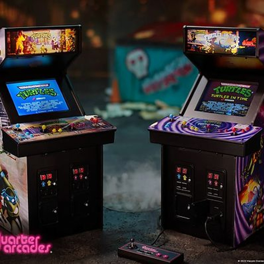 Stream Numskull Designs Introduces Quarter-Scale TMNT Arcade Cabinets by The Old Turtle Den ...