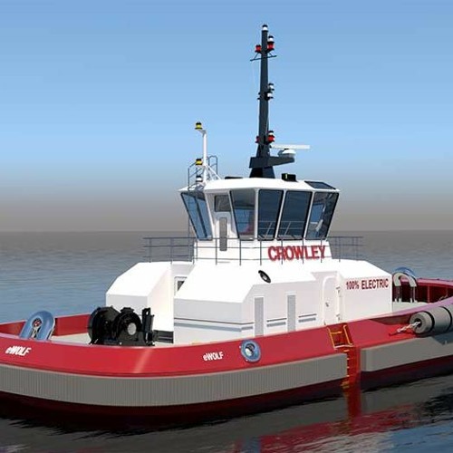 Stream Podcast: Crowley’s eWolf electric harbor tug powered by ABB is ...