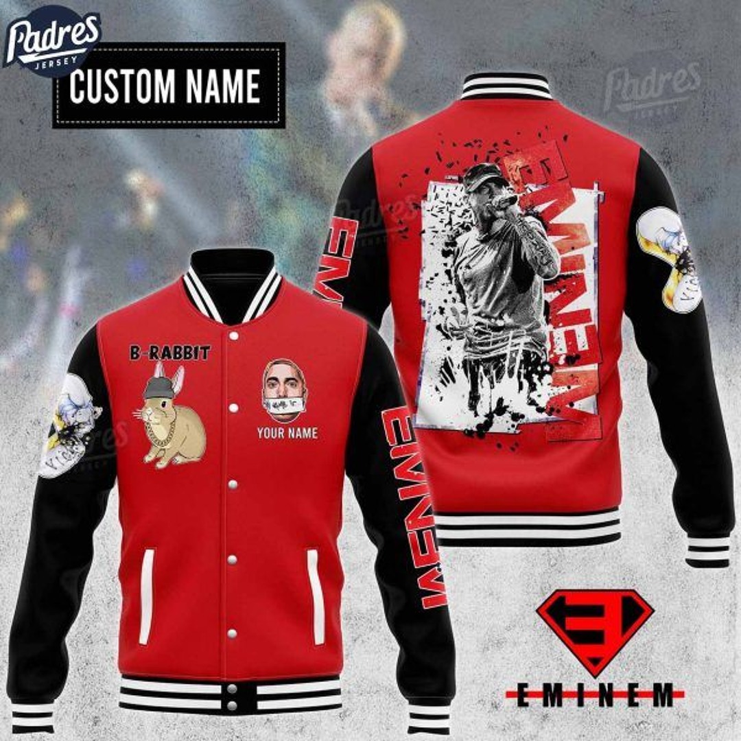 Stream Custom Eminem B - Rabbit Baseball Jacket by Join Padres | Listen ...