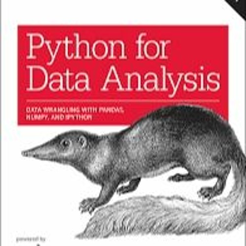 Stream Python For Data Analysis Data Wrangling With Pandas Numpy And Ipythonl From Tim