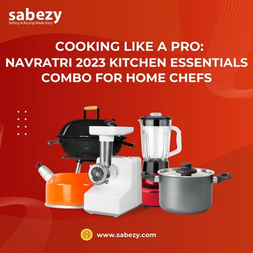 Stream Cooking Like a Pro: Navratri 2023 Kitchen Essentials Combo for Home Chefs by Gennie 303 ...