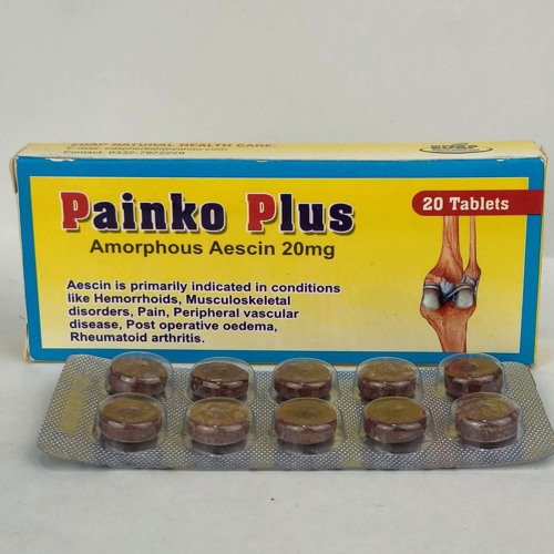 Stream Painko Plus Amorphous Aescin 20mg Tablets Universals Trader ...