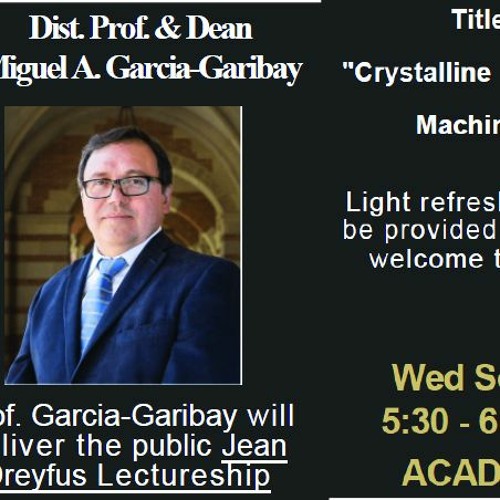 Stream episode Jean Dreyfus Lectureship interview - Prof. Garcia ...