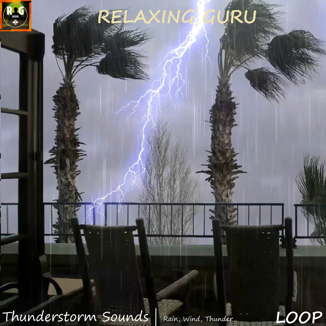 Stream Loud Thunderstorm Sounds with Rain, Fierce Wind, Heavy Thunder and Lightning Noises ...