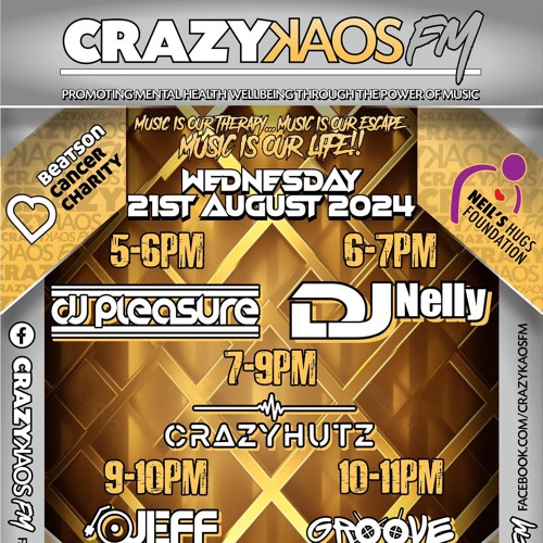 Stream DJ Nelly Crazykaos 21 - 8-2024 by DJ Nellyofficial | Listen ...