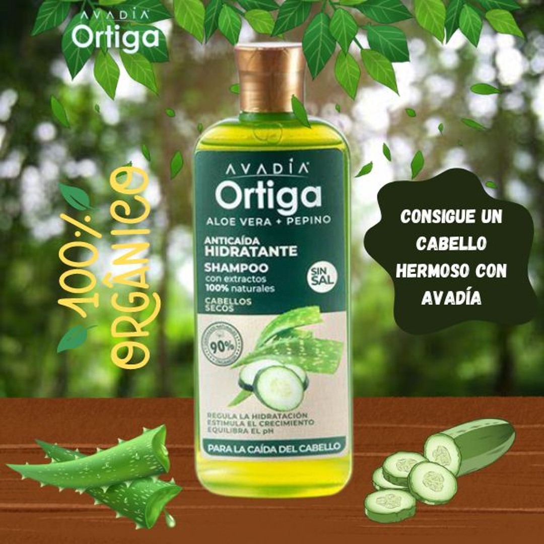 Stream SHAMPOO AVADÍA ORTIGA (ortiga, aloe vera y pepino) by Daniela ...