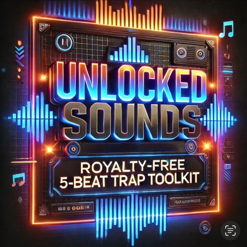 Unlocked Sounds: Trap Toolkit Vol. 1 | 5 Royalty-Free Beats w/ Stems & MIDI