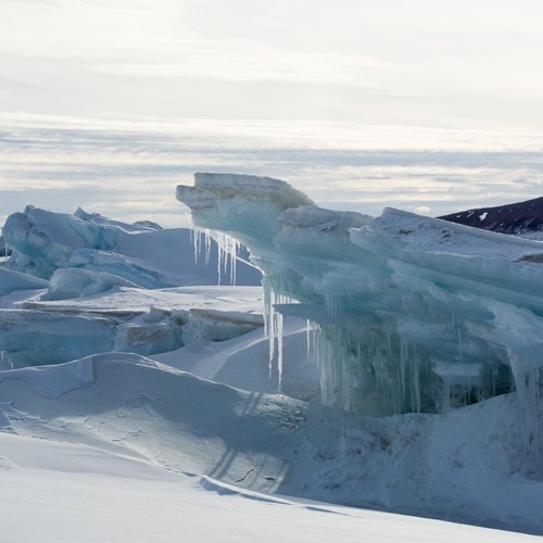 Stream episode 12 Walking on Sea Ice at the Scott Base Pressure Ridge ...