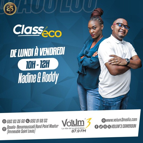 Stream CLASS ECO - UGUES MARTIAL SOUKOUDJOU - 15 01 2025 by Volum3 ...