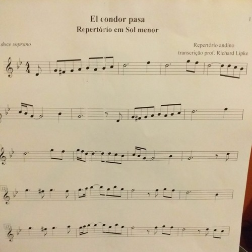Stream El condor pasa solfejo rezado.m4a by Richard Lipke | Listen ...