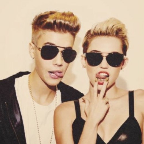 Justin Bieber Miley Cyrus
