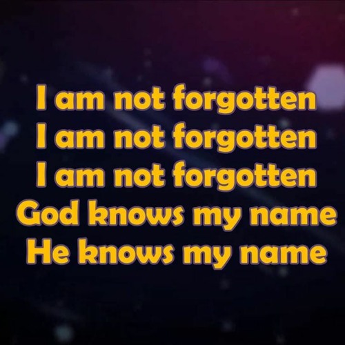 Stream Israel - I Am Not Forgotten Lyrics by Grace JEsus Girl ♥️ ...