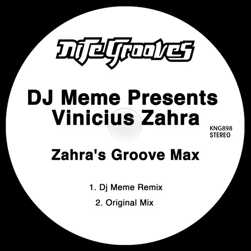Stream 01 Zahra's Groove Max (DJ Meme Mix) by KingStreetSounds | Listen ...