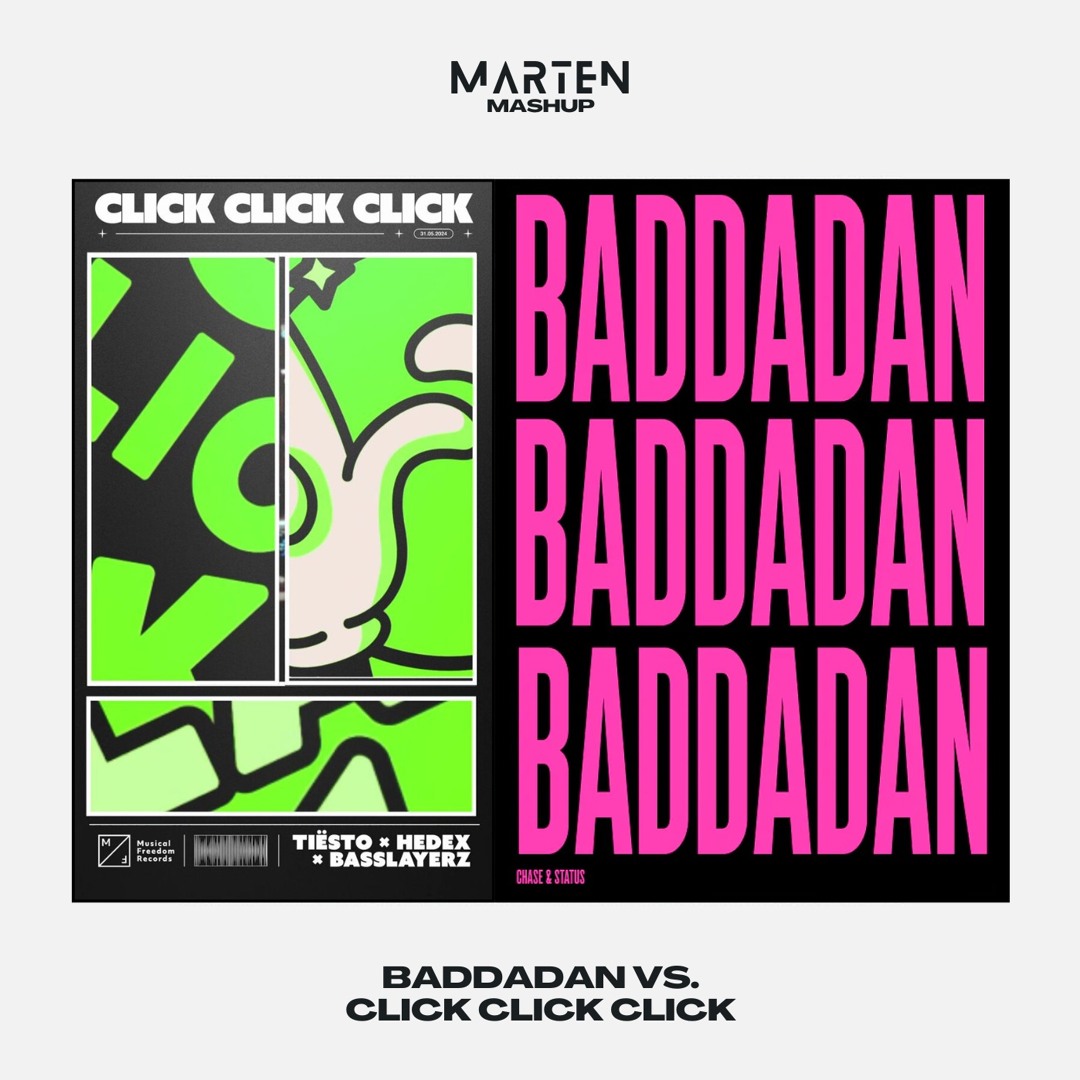 Stream Tiesto, Hedex x Chase & Status - Click Click Click vs. Baddadan ...