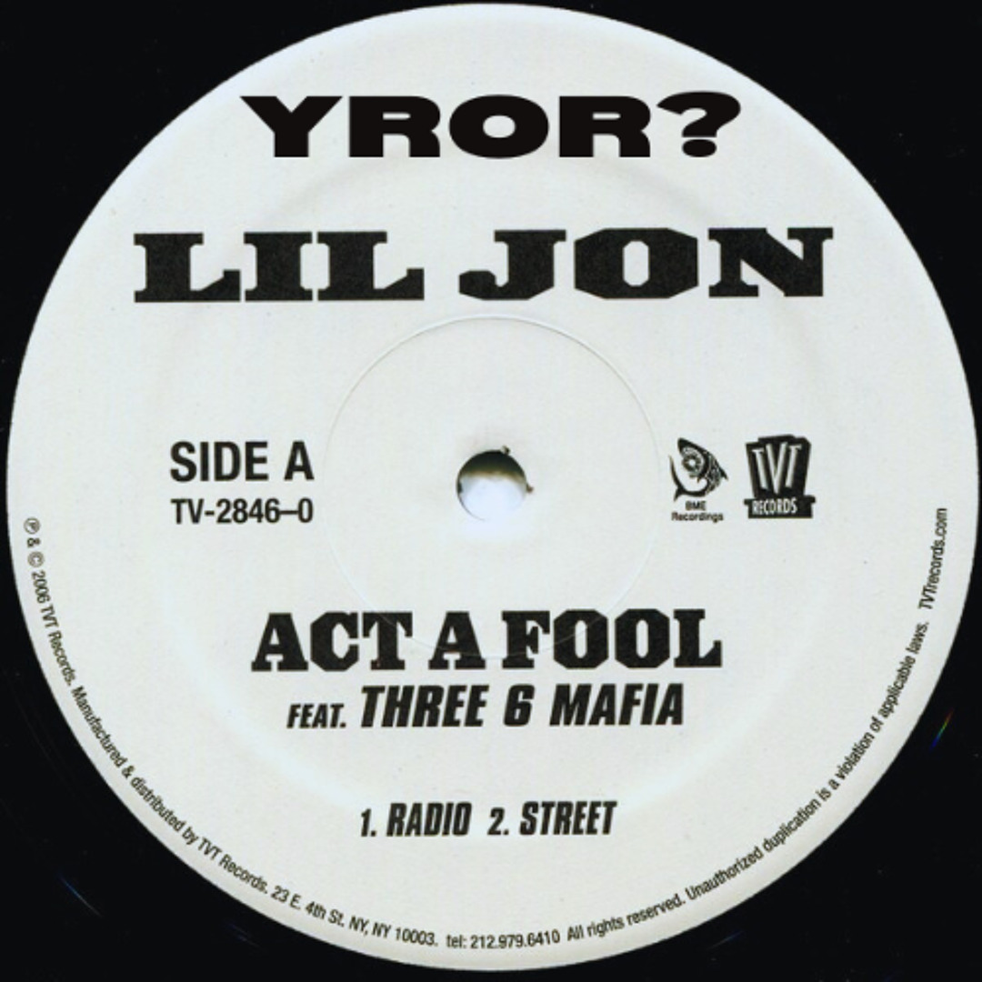 Stream ACT A FOOL by YROR? | Listen online for free on SoundCloud