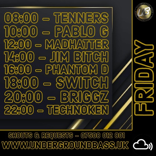 Stream Pablo G - Underground Bass Show 3rd May 2024 by Pablo G - Camo ...