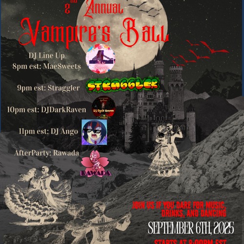 Stream DJ Dark Raven | Listen to Blood Rave - DnD Vampire Ball - 09/06 ...