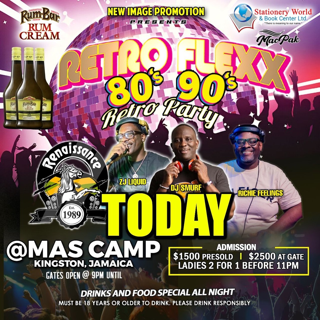 Stream Retro Flex 80's/90's Party [Live Audio] Oct 12th 2024 At Mas ...