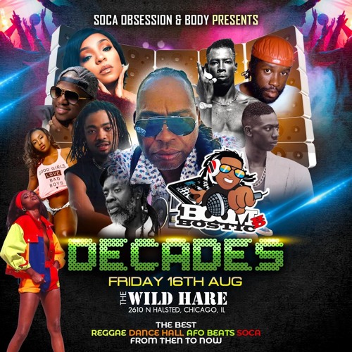 Stream DECADES MIX by DJ BOOM BOSTIC | Listen online for free on SoundCloud