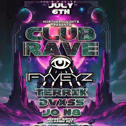 Stream CLUB RAVE FULL SET (feat. Charma b2b) by Terrik | Listen online ...