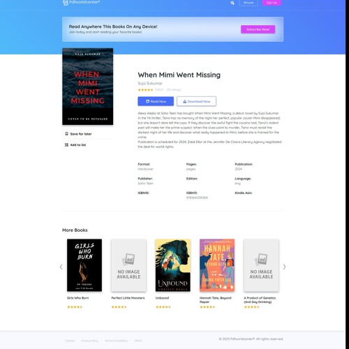 Stream 🔓[EPUB] Scarica When Mimi Went Missing by Kirafdburns | Listen online for free on SoundCloud