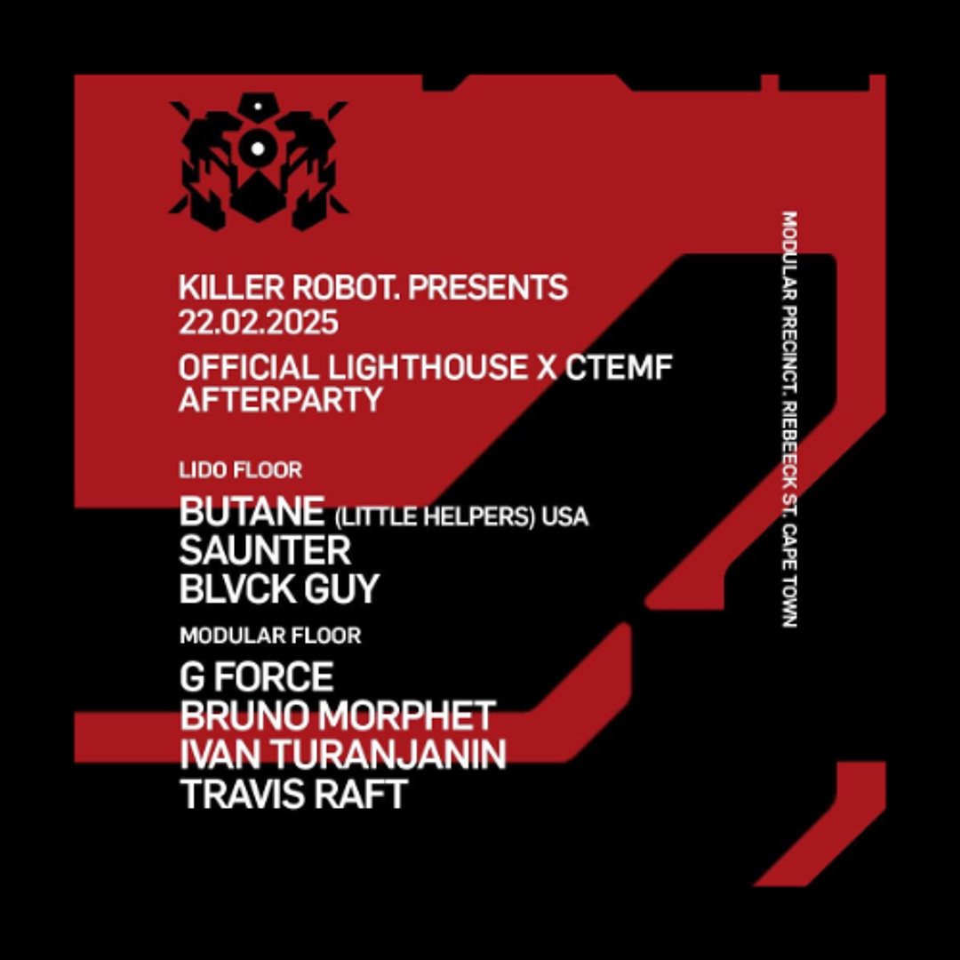 Stream Butane @ Modular (Lido) Killer Robot Cape Town Feb 22, 2025 by ...