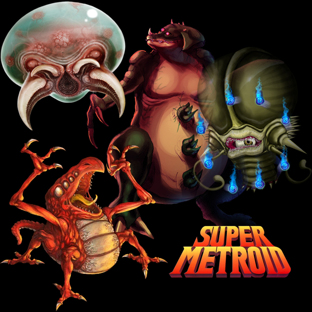 Stream Super Metroid Remake - Boss Confrontation 2 (Kraid, Crocomire ...