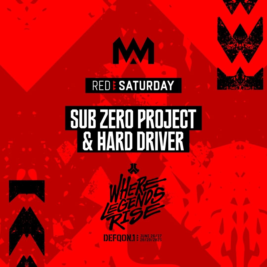 Stream Sub Zero Project & Hard Driver | RED | Saturday | Defqon.1 2025 ...