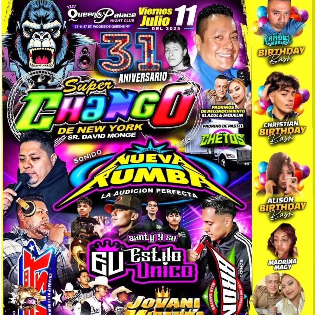 Stream MARIA MARIA 2025 - CHETOSWEPA [ESTRENO SONIDO SUPER CHANGO] QUEENS PALACE 31 ANNIVERSARIO ...