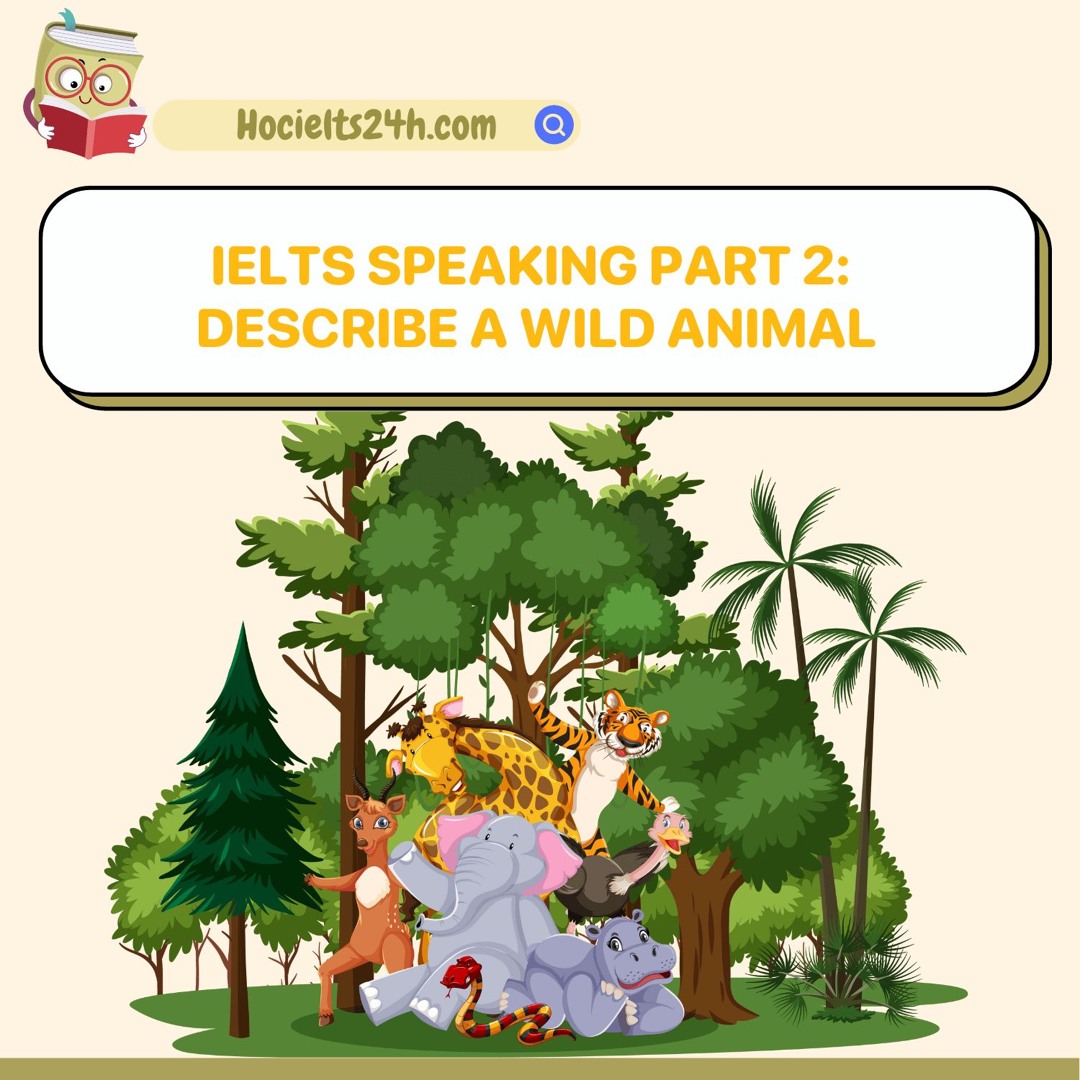Stream episode IELTS Speaking Part 2: Describe a wild animal by ...
