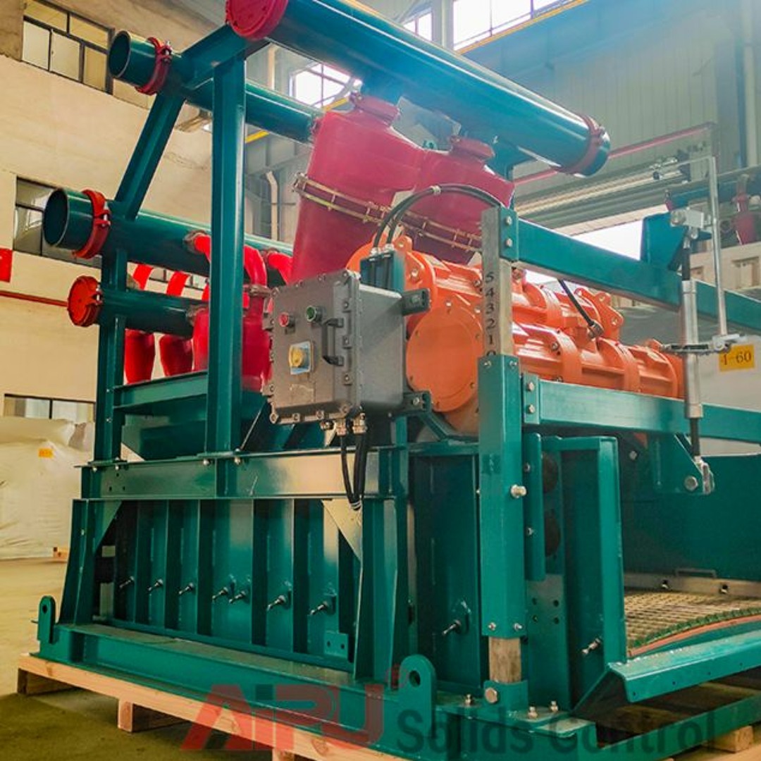 Stream Drilling Cuttings(Solids) And Gas Removal Equipment In Mud ...