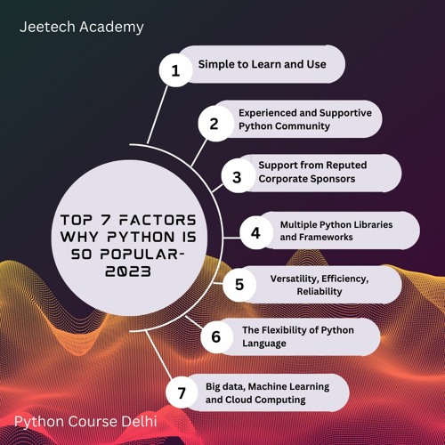 Stream episode Top 9 Factors Why Python Is So Popular- Benefits Of ... Stream episode Top 9 Factors Why Python Is So Popular- Benefits Of ...