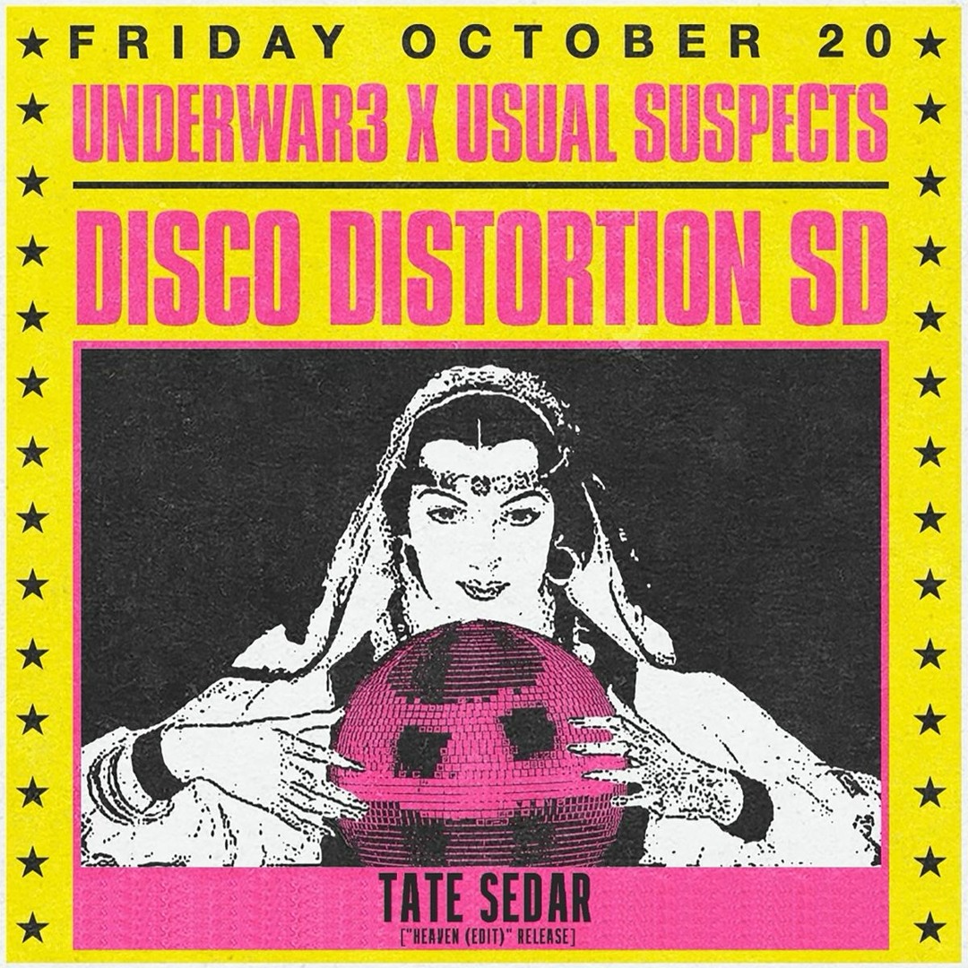 Stream TATE SEDAR @ Disco Distortion SD: "Heaven (Edit)" Release Event ...
