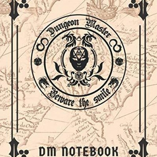 Stream PDF Dungeon Master Beware The Smile DM Notebook: DnD Character ...