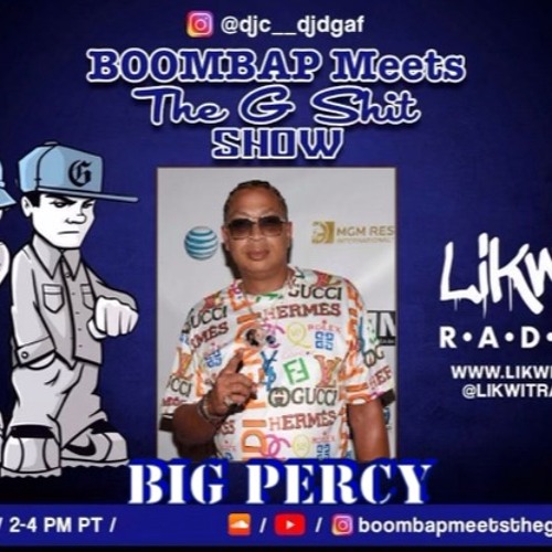 Stream Boombap Meets The Gshit Show Percy RMM interview by djC djDGAF ...
