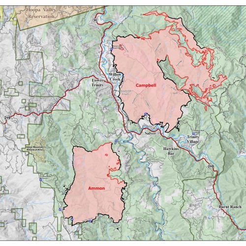 Stream Six Rivers Lightning Complex Update- Containment Decreases, New ...